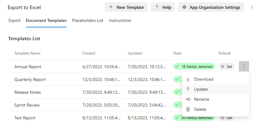 Export to Excel - Visual Studio Marketplace